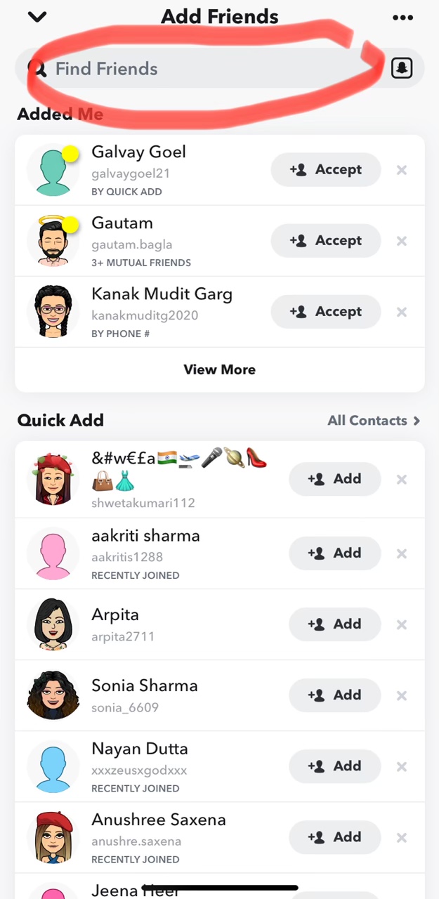 How To Find Deleted Friends On Snapchat Scoop Byte